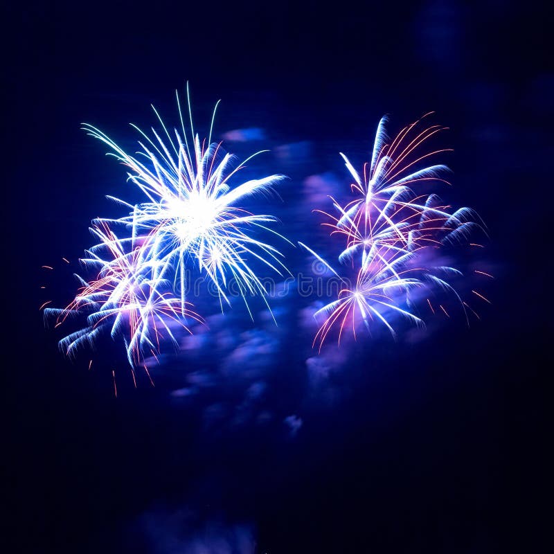 Beautiful fireworks stock image. Image of festival, bouquet - 15225735