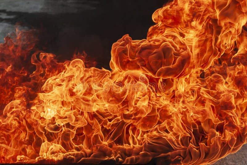 Hellfire as background. stock photo. Image of flames - 127048838