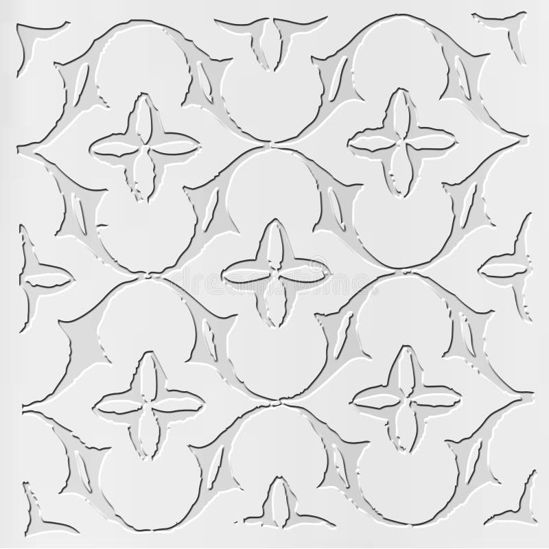 Tiles Floral-set-1 Decorative Tile Design Snow Flake Floral Elements ...