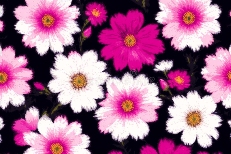 Beautiful Floral Pattern. an Amazing Floral Pattern Background Stock ...