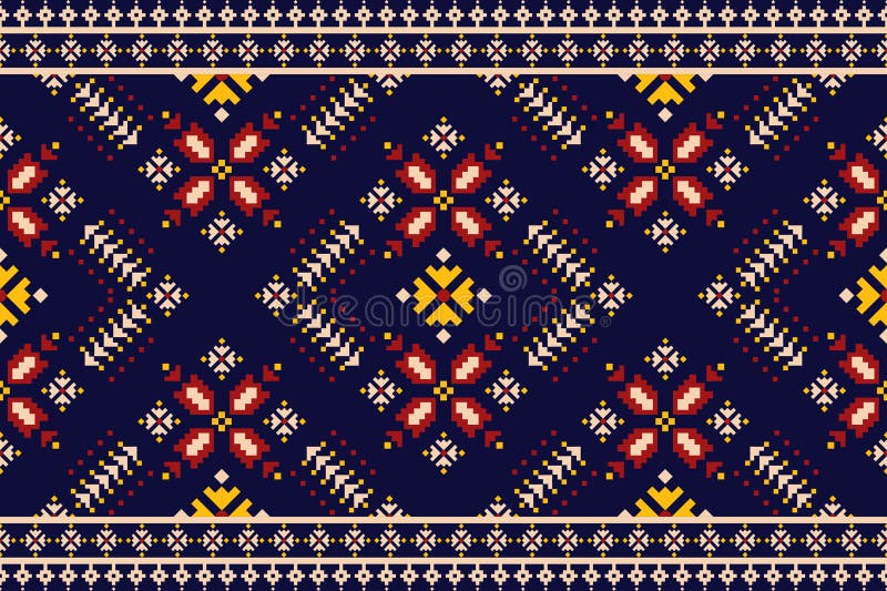 Beautiful Floral Pattern. Colorful Floral Pattern Fabric Stock ...