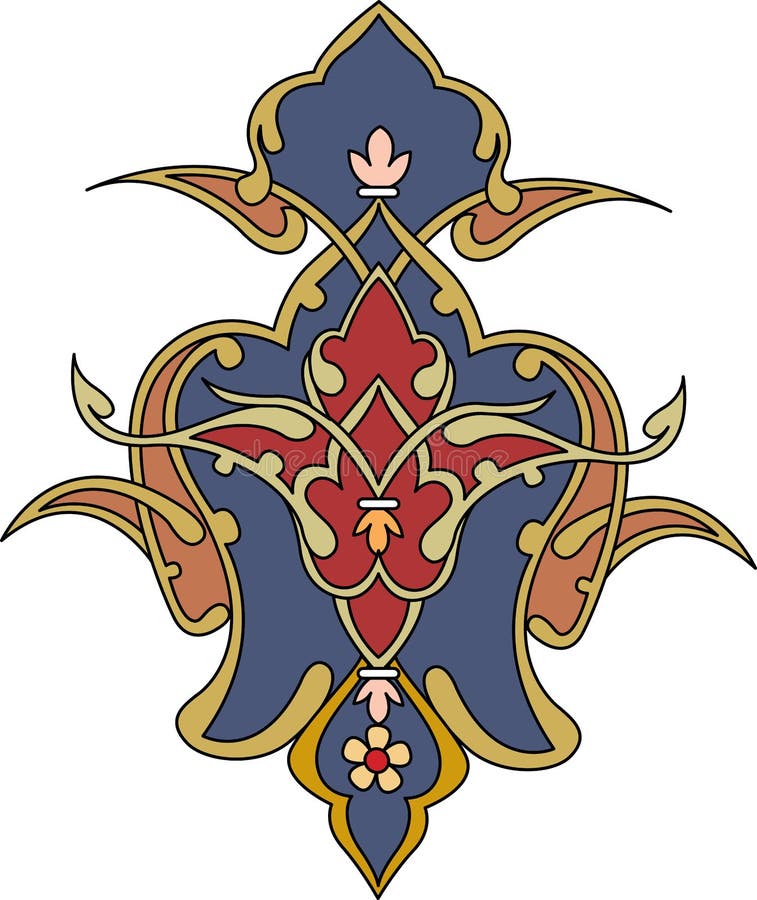 Hand of fatima blue stock vector. Illustration of beauty - 24588599