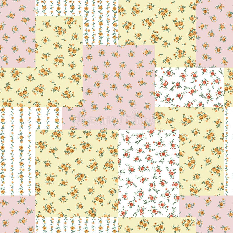 Beautiful Floral Pattern Perfect for Textile Design, Stock Illustration ...