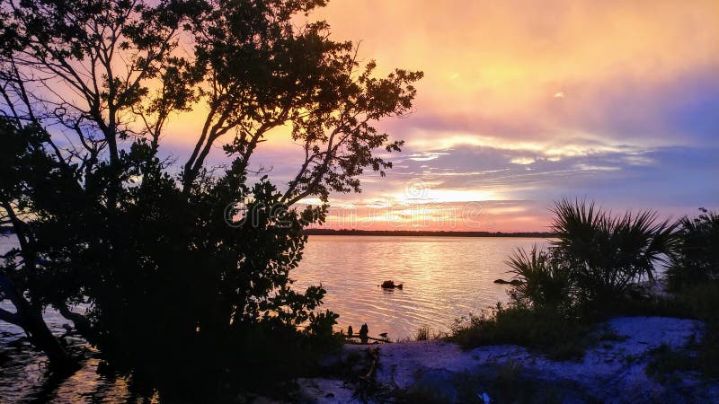 Beautiful Florida Sunsets stock photo. Image of nature - 208811838