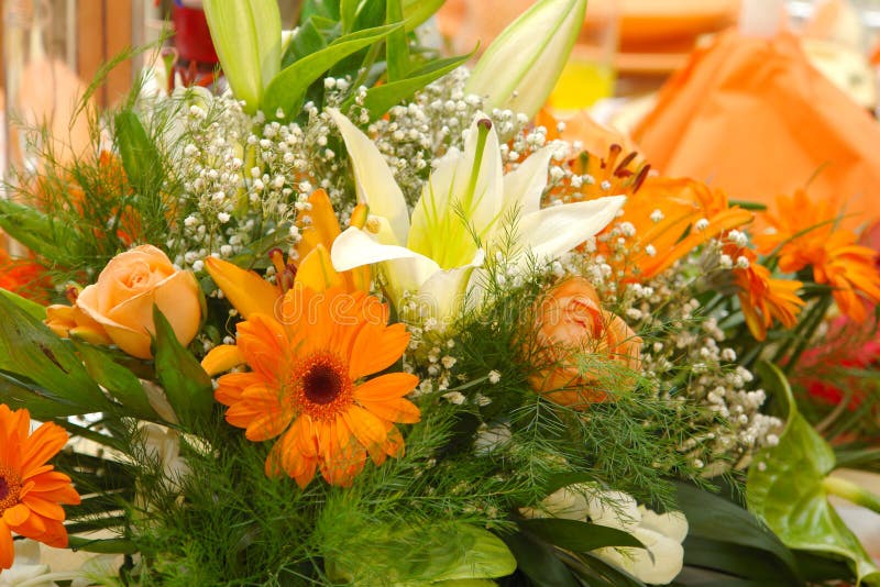 Beautiful Flower Arrangement Stock Photo - Image of petal, spring: 6365870