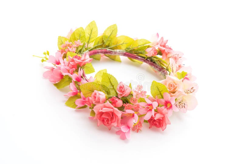 Beautiful flower crown stock image. Image of crown, garland - 98337273