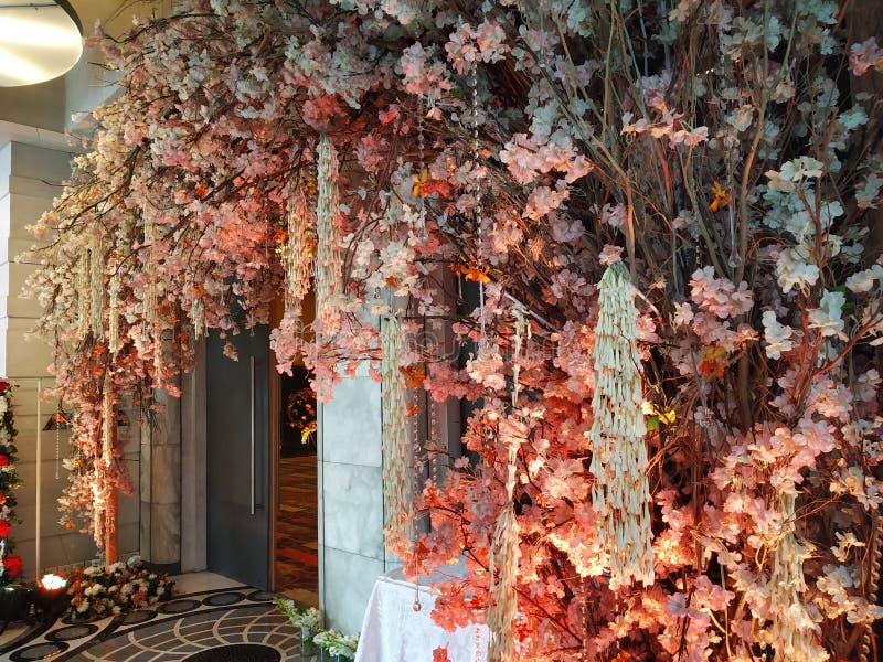 Beautiful Flower Decoration for Wedding Stock Photo - Image of ...