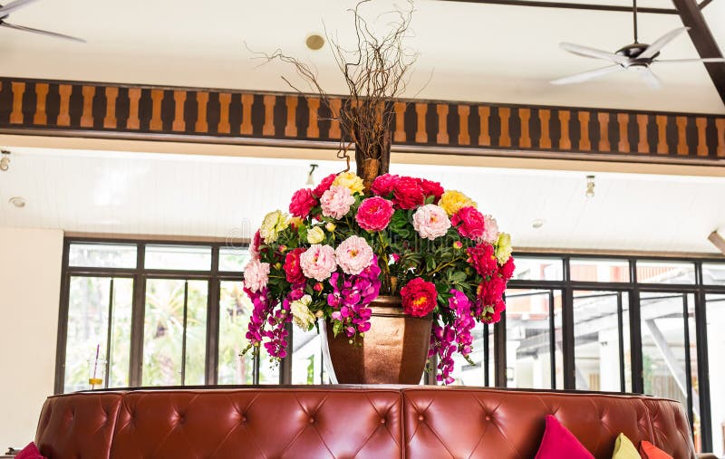 Beautiful flower pot stock image. Image of bells, decorative - 72607087