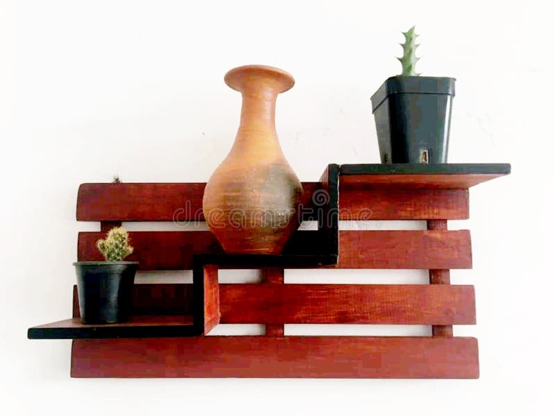 Beautiful Flower Pots Design at a Home Stock Image - Image of room ...