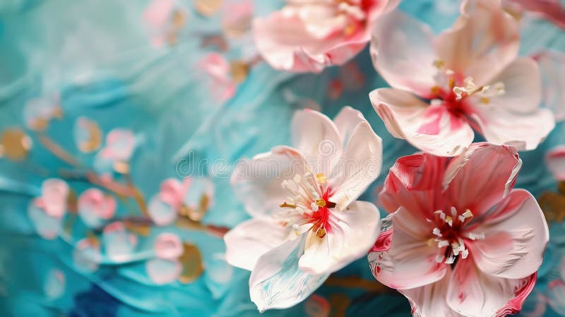 Beautiful Flowering Fruit Tree. Background Spring Concept. Stock Photo ...