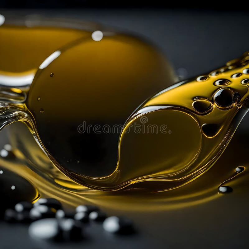 Beautiful Fluid Liquid Abstract Background - Ai Generated Image Stock ...