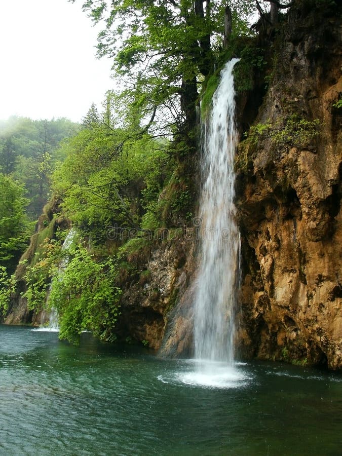 Beautiful Forest Waterfall Picture. Image: 2416689