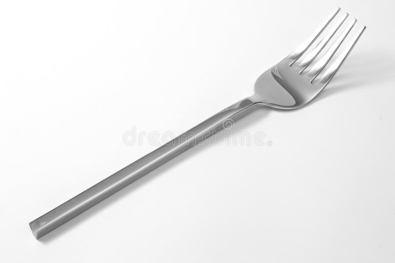 Beautiful Fork Stainless Steel Isolated Stock Image - Image of tool ...