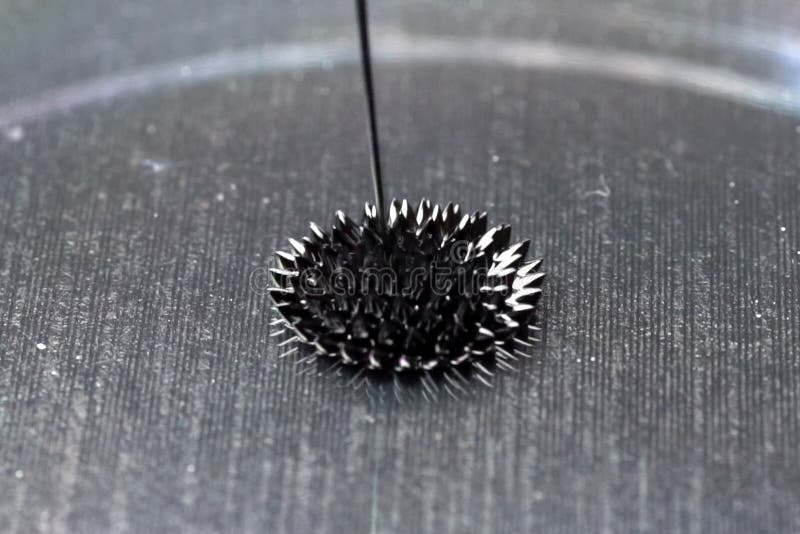 Beautiful Forms of Ferromagnetic Fluid. Iron Dissolved in a Liqu Stock ...