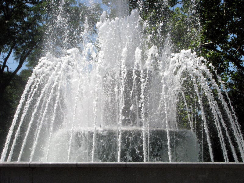 Water in triangle stock image. Image of lion, stone, footpath - 763753