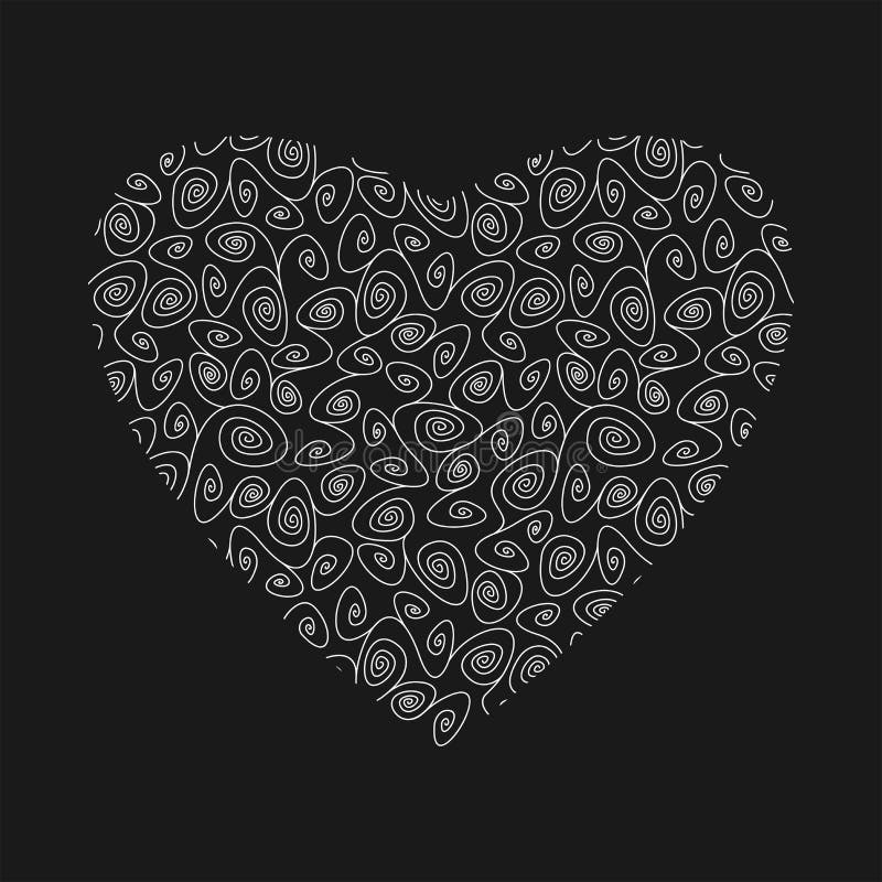 Beautiful fragility heart stock vector. Illustration of fragility ...