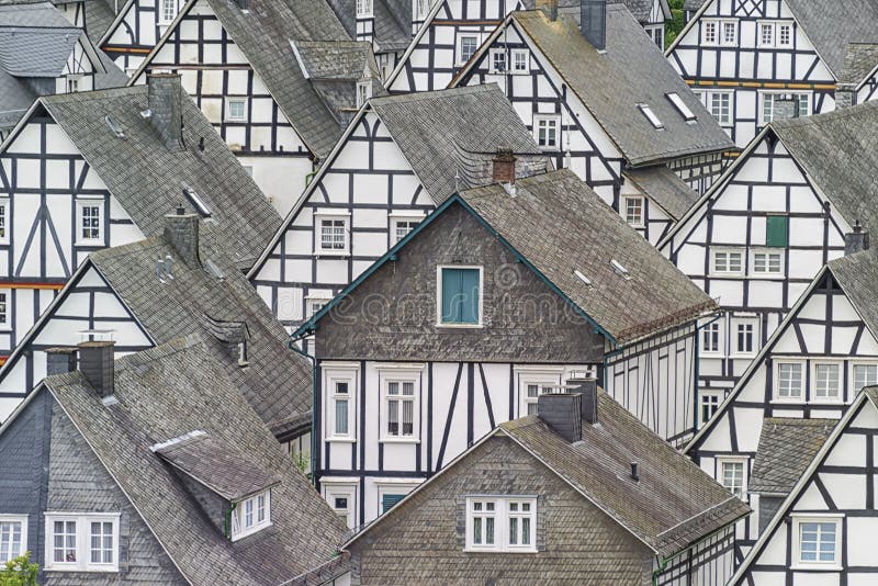 Architecture in Freudenberg Stock Image - Image of background, property ...