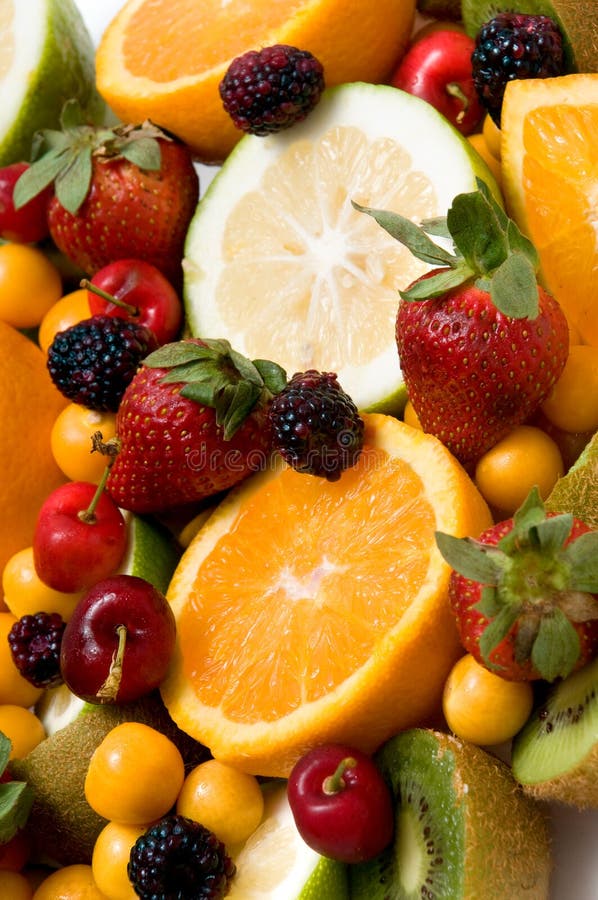 Fresh Fruit Assortment stock image. Image of yellow, lime - 1977083