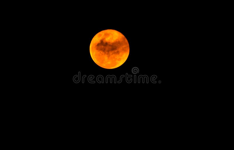 Beautiful Full Moon in the Dark Night,moonlight on Halloween Night,dark ...