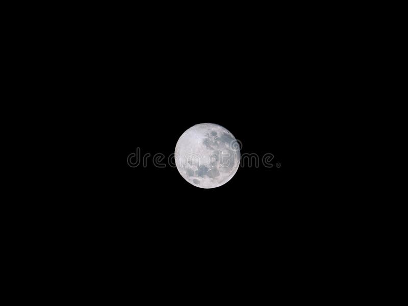 Beautiful Full Moon at Night Stock Image - Image of indonesia ...