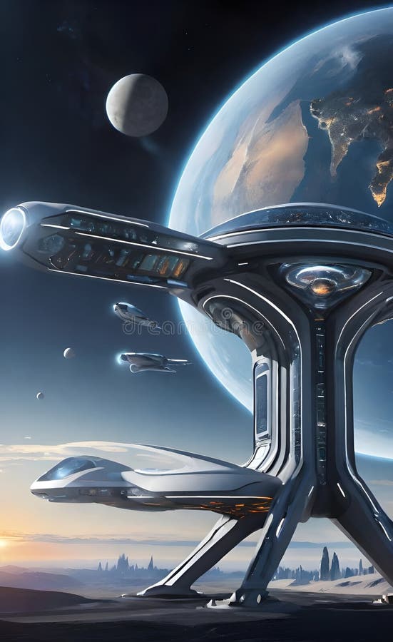 Future View with Upgrade Technology Ai Generated Stock Illustration ...