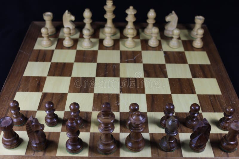 Beautiful Game To Think Strategy Skill Figures Played Stock Photo ...