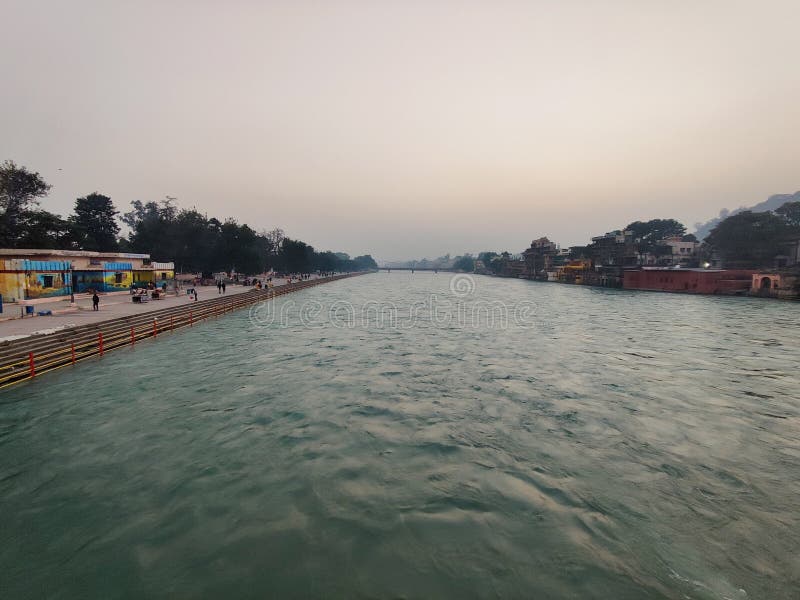 Beautiful Ganga River Haridwar Stock Image - Image of haridwar ...
