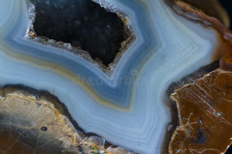 Beautiful geode polished stock image. Image of petrified - 66531115
