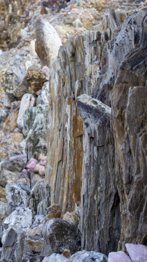 Beautiful Geological Design and Architecture Stock Image - Image of ...