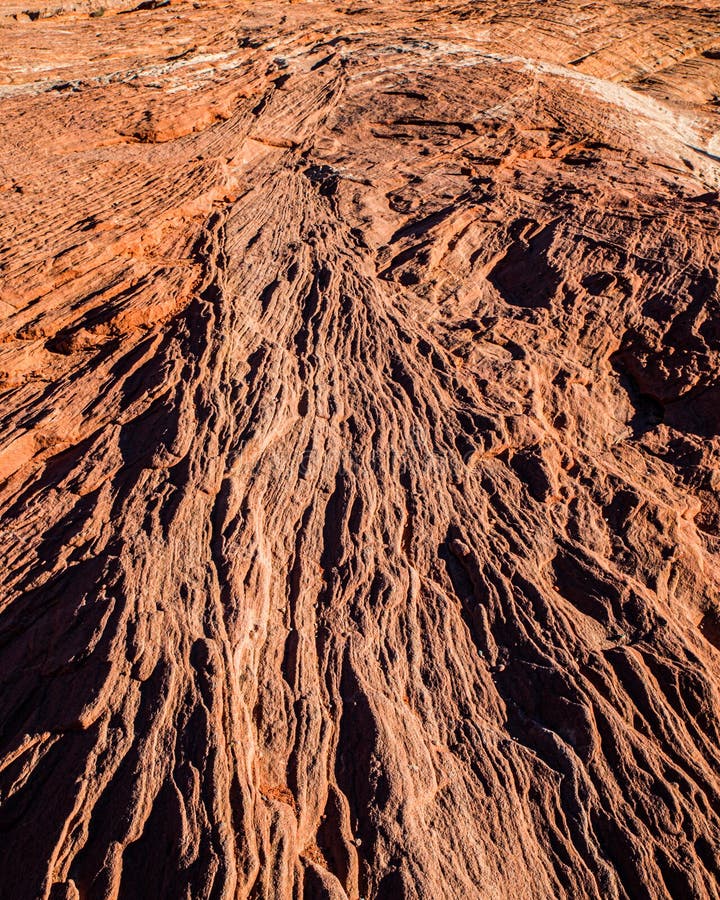 Rock Formations from Valley of Fire State Park in Nevada Stock Image ...