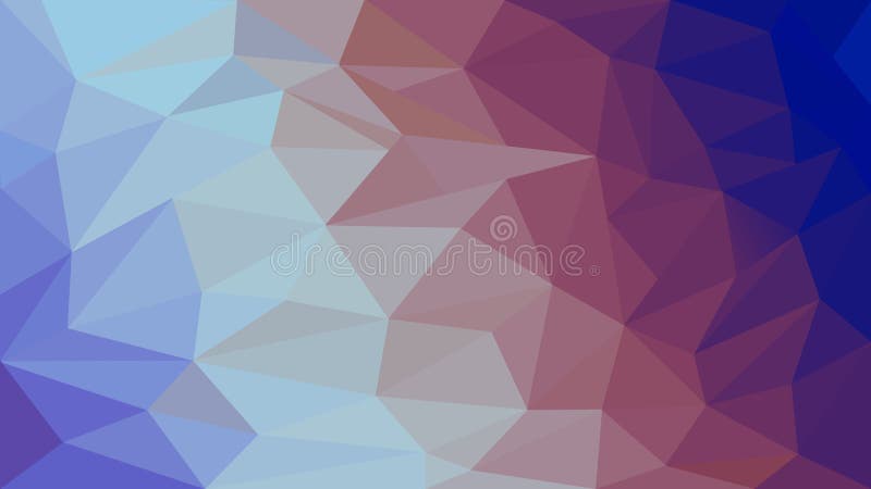 Beautiful Geometric Backdrop. Abstract Low Poly Illustration Stock ...