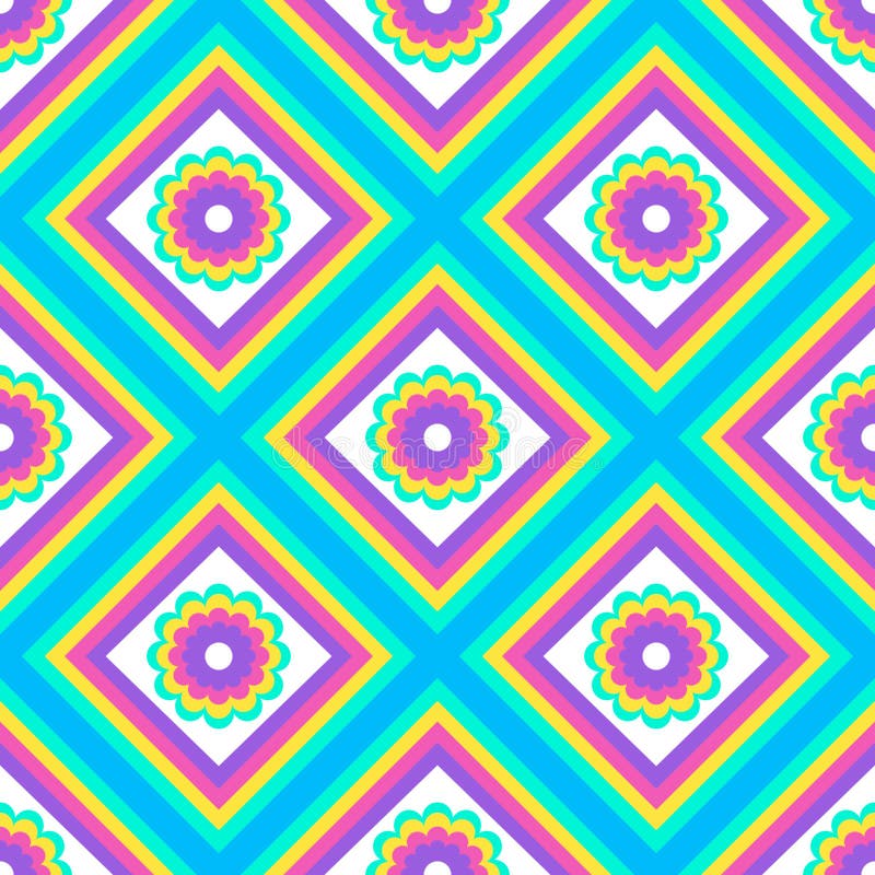 Beautiful Geometric Repeat Pattern. it is a Vector Image with Geometric ...