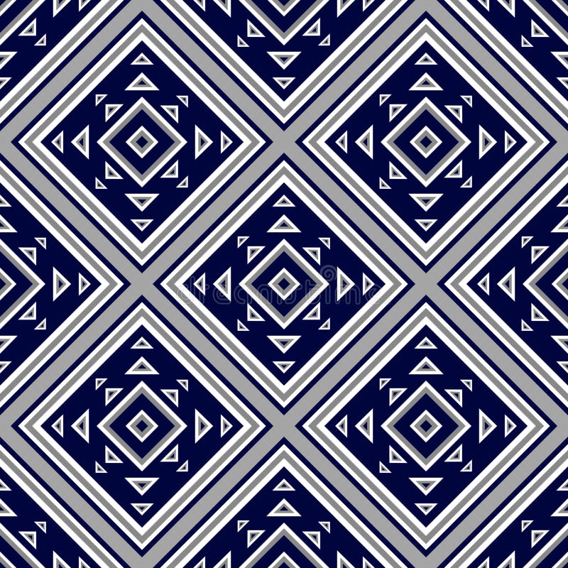 Beautiful Geometric Repeat Pattern. it is a Vector Image with Geometric ...