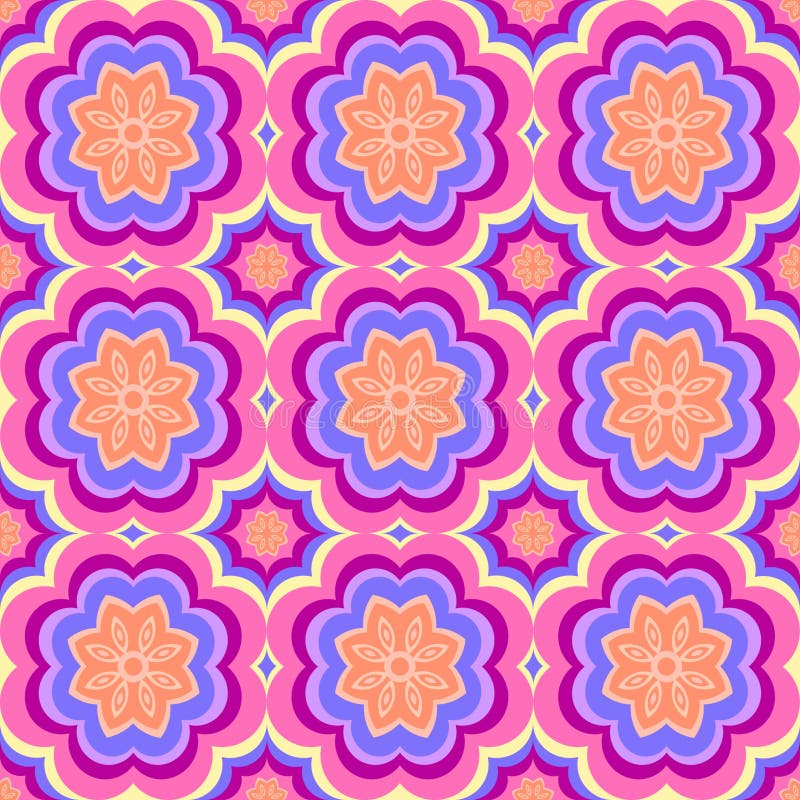 Beautiful Geometric Repeat Pattern.it is a Vector Image with Geometric ...