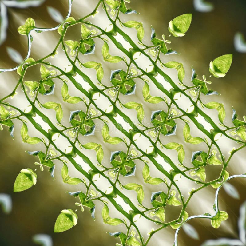 A Beautiful Geometryical Pattern Design Stock Illustration ...