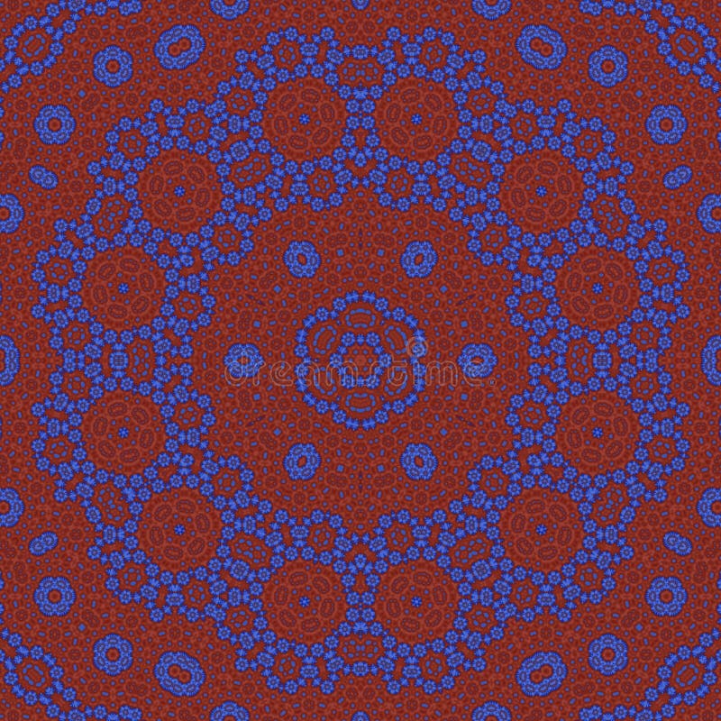 A Beautiful Geometryical Pattern Design Stock Illustration ...