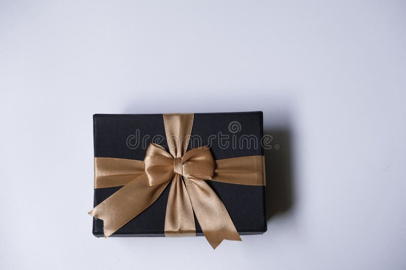 Beautiful Gift Box with Bow Stock Image - Image of anniversary ...