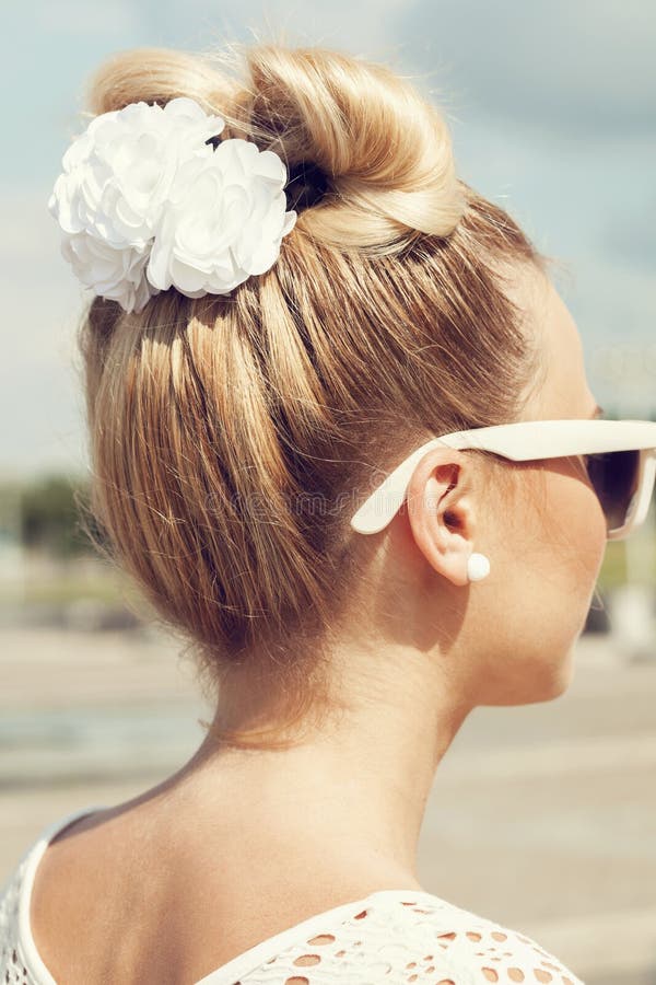 737 Blonde Girl Bow Head Stock Photos - Free & Royalty-Free Stock ...