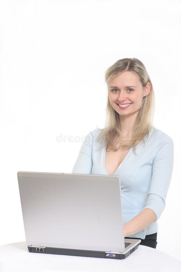 Attractive Young Professional Woman Stock Image - Image of alone ...