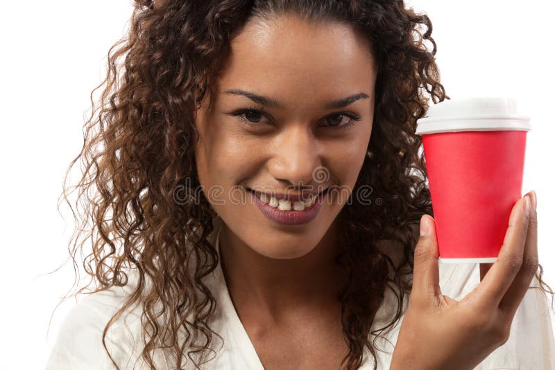 Beautiful Girl with a Drink Stock Photo - Image of cute, girl: 80313702