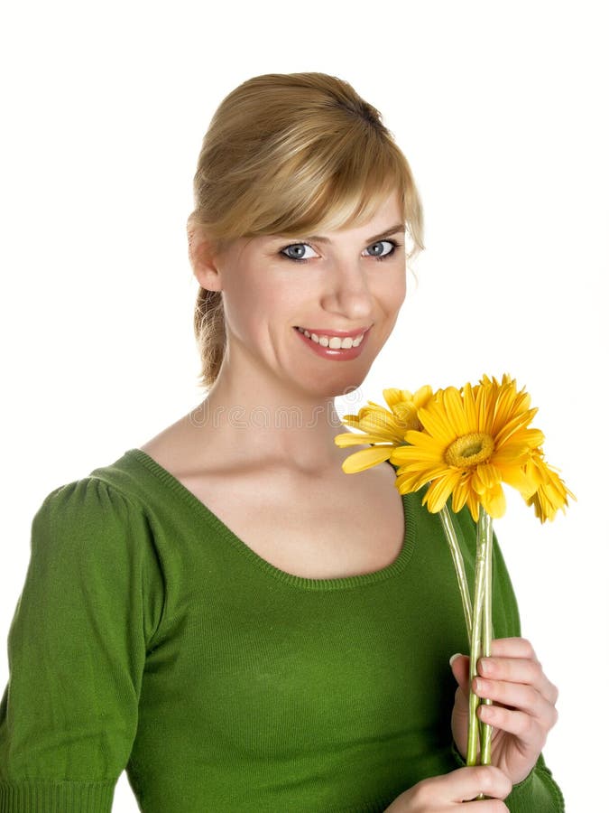 Beautiful Girl In Green Picture. Image: 9071617