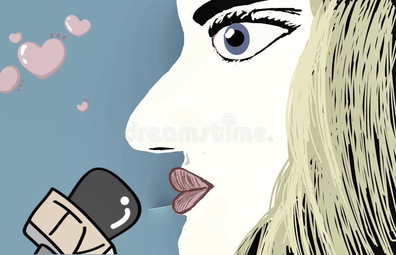 Girl at a Job Interview, Woman Boss Stock Vector - Illustration of ...