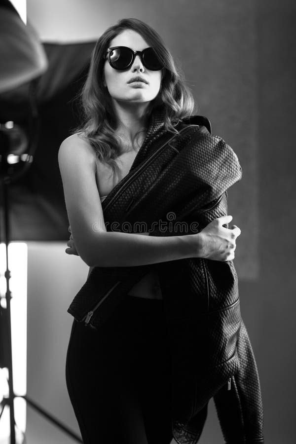 Sexy Actress Camera Film Studio Stock Photos - Free & Royalty-Free ...