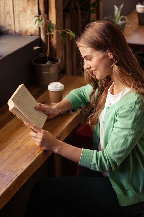 Beautiful Girl Reading Book Stock Photo - Image of lifestyle, clothes ...