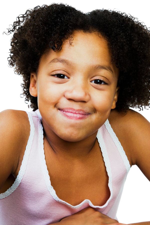 Beautiful girl smirking stock photo. Image of smirking - 9205284