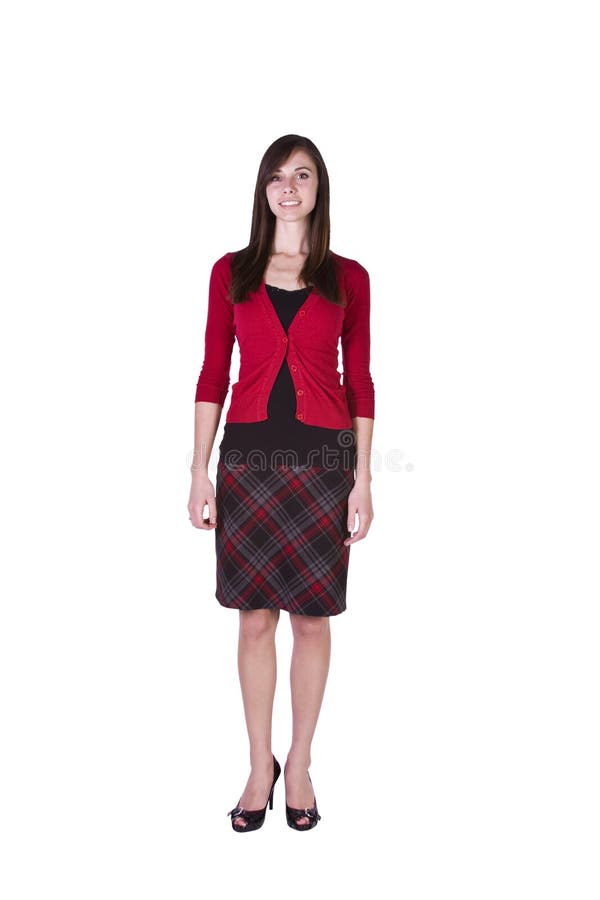 Beautiful Girl Standing Up stock photo. Image of posing - 13594546