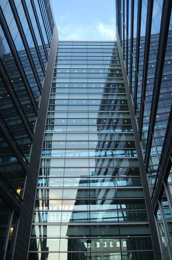 Beautiful glass building stock photo. Image of building - 10372968