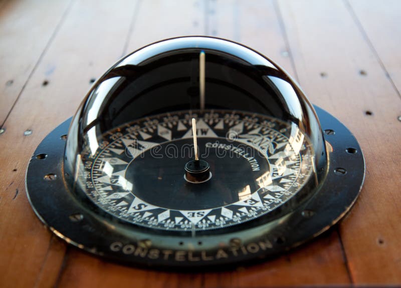 Beautiful glass compass stock image. Image of compass - 21149197