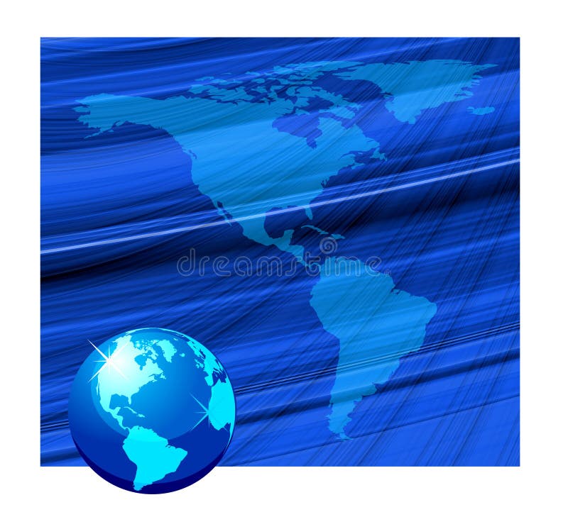 Beautiful globe background stock vector. Illustration of blue - 10947553