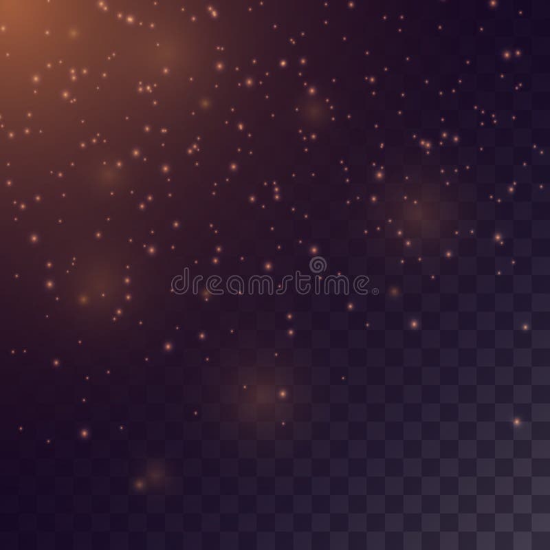 Beautiful Glowing Flash Effects, Glare and Dust Isolated on Transparent ...